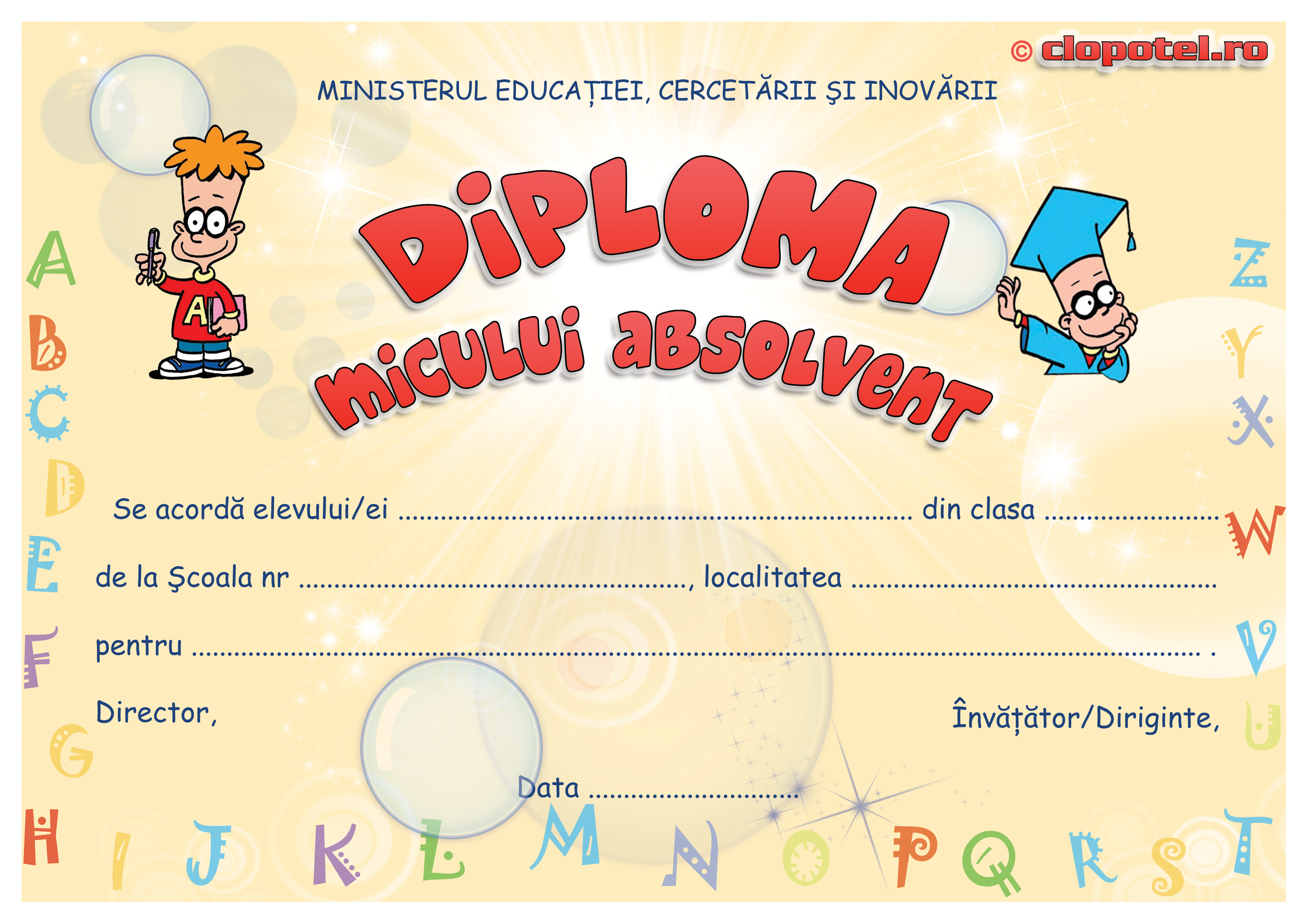 Modele Diplome Scolare