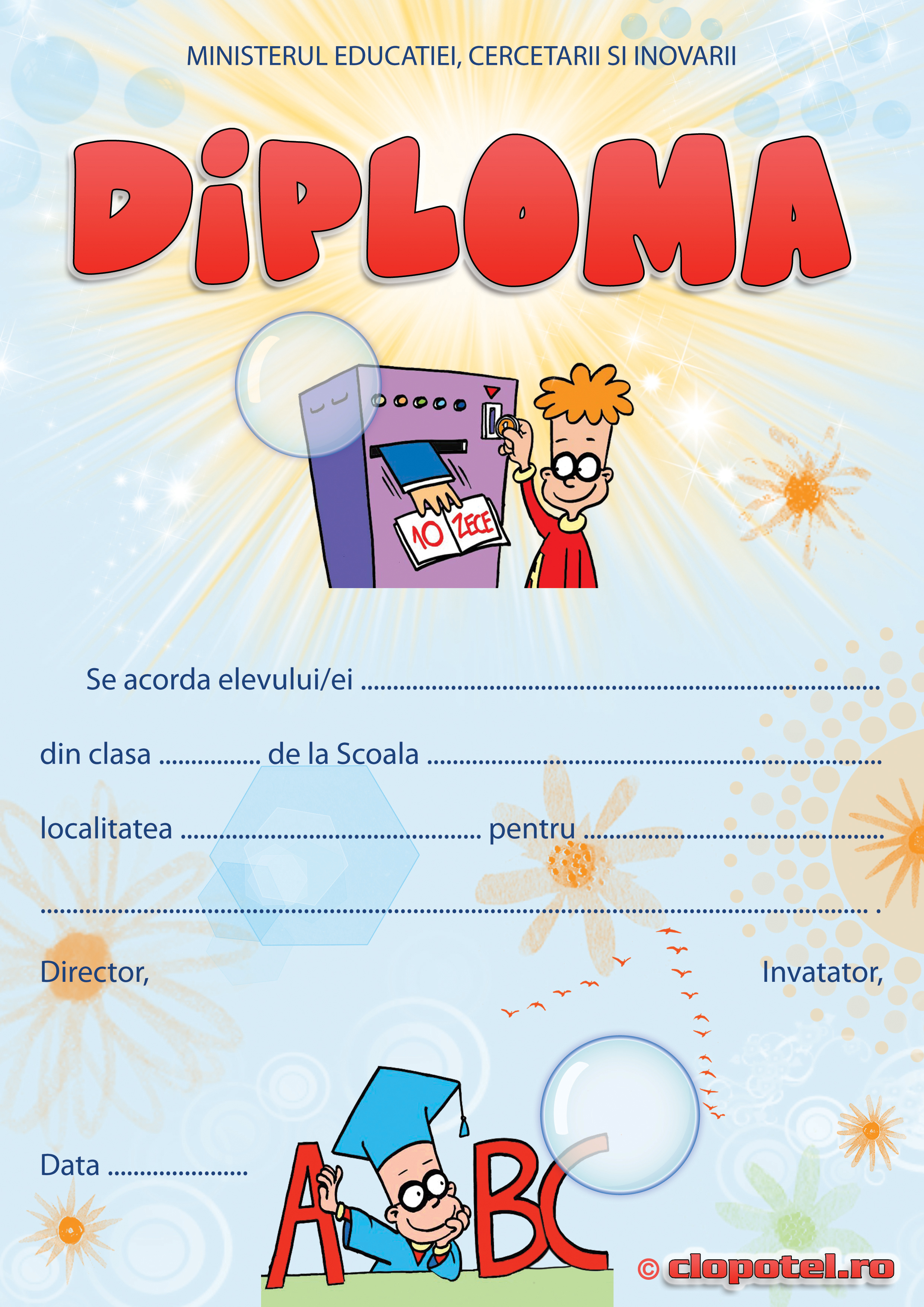 Modele Diplome Scolare