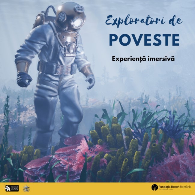 Exploratori de poveste - o experienta imersiva subacvativa