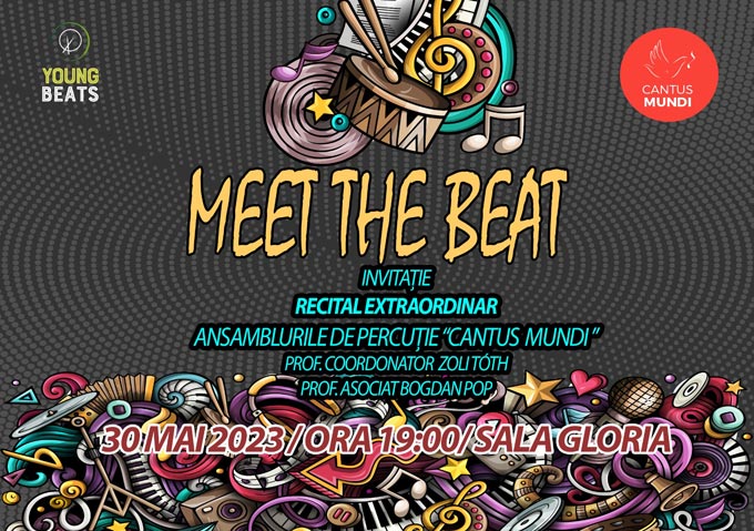 Meet the Beat - recitalul extraordinar al tinerilor percutionisti