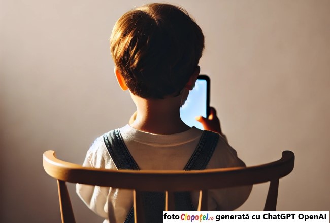 Cat timp petrec copiii din Romania pe telefoane si care sunt risc