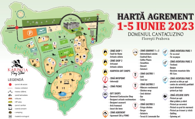 Karpatia Pony Show 2023: cinci zile de actiune si distractie pent