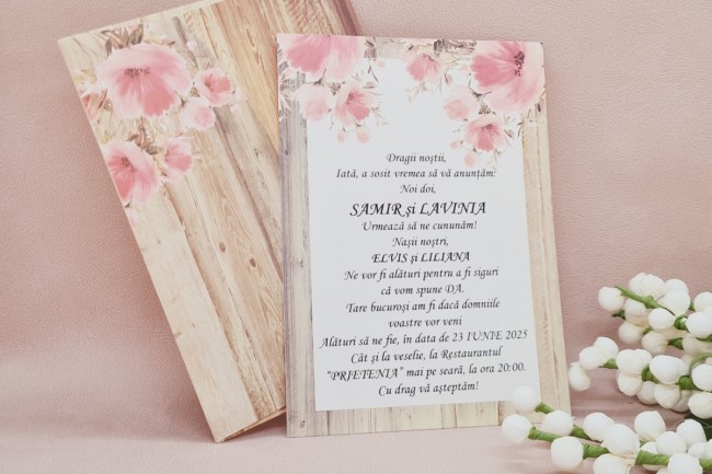 Invitatii de nunta - Mesaje si Designuri Creatoare